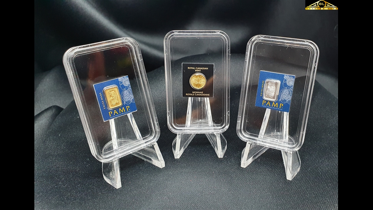 Bullion List - Browse - Gold Coins - 1g Gold Canadian Maple Leaf Coin ...