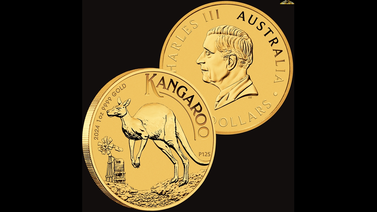 Bullion List - Browse - 1 oz Perth Mint Gold Kangaroo Coin 2024