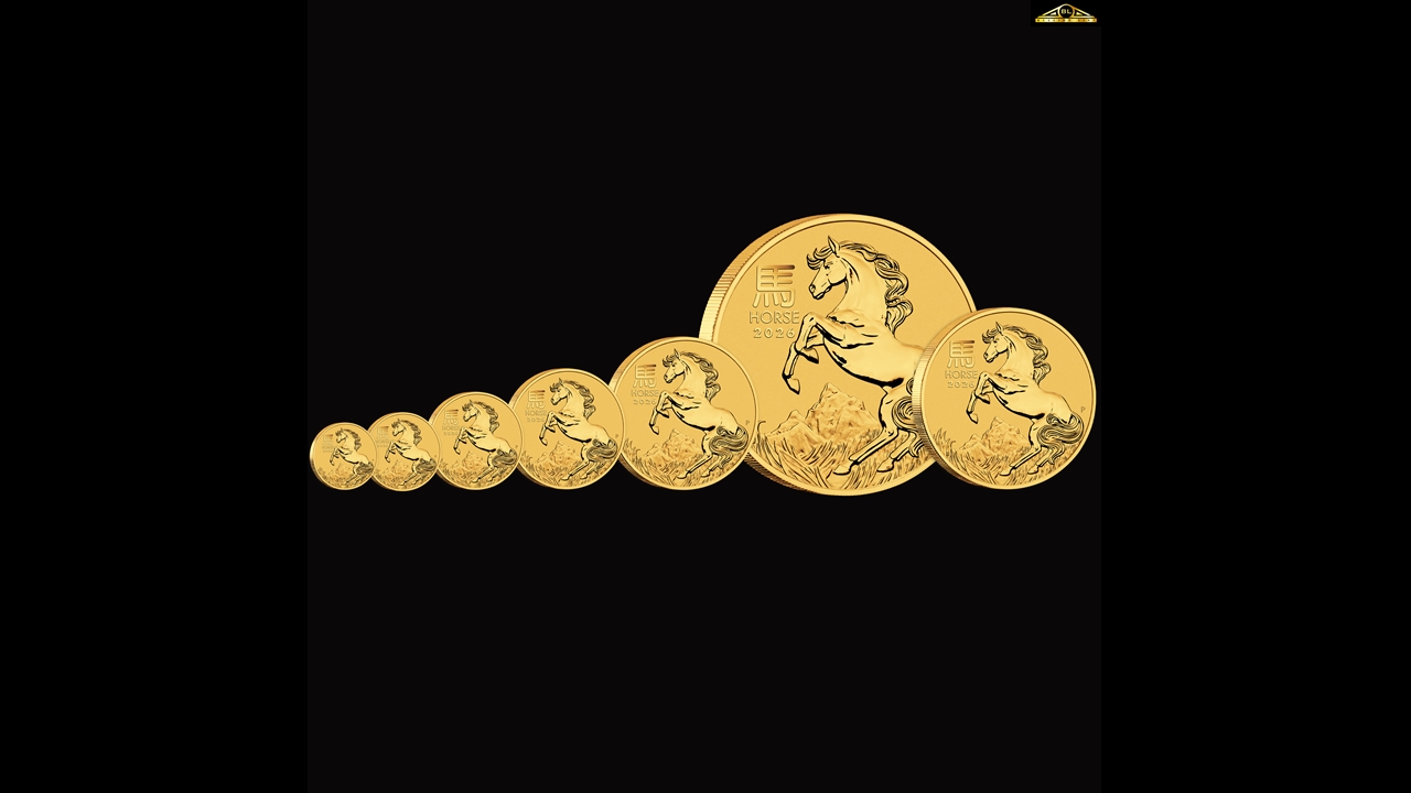 Bullion List - Browse - 1/20oz Perth Mint Gold Horse Coin 2026