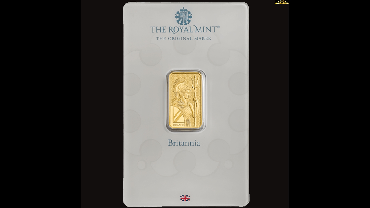 Bullion List - Gold - 5 g Britannia Gold Minted Bar