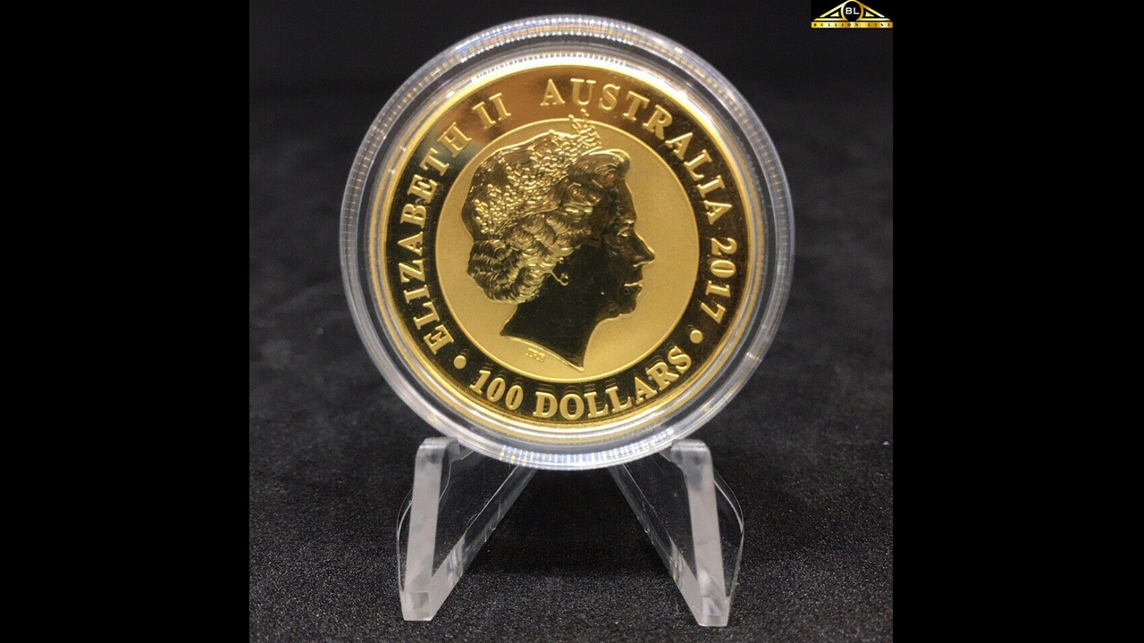 Bullion List - Gold - Perth Mint - 1 oz Perth Mint Gold Swan Coin 2017