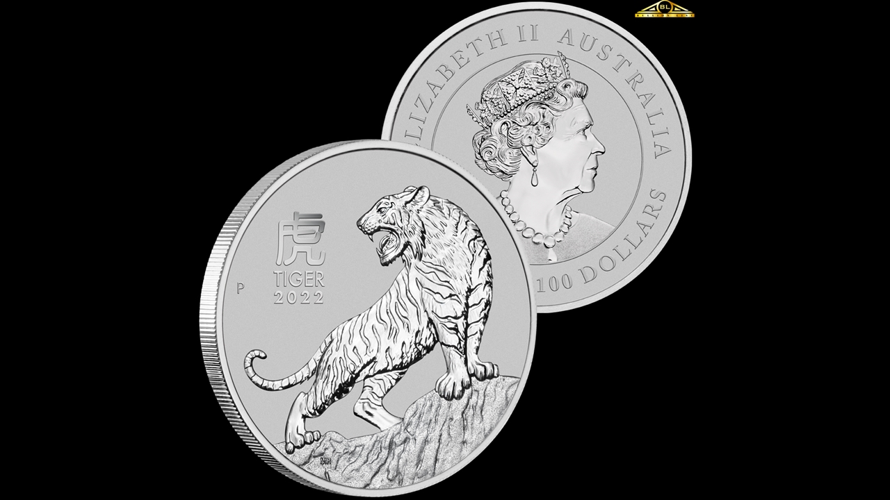 Bullion List - Browse - 1 oz Perth Mint Platinum Tiger Coin 2022