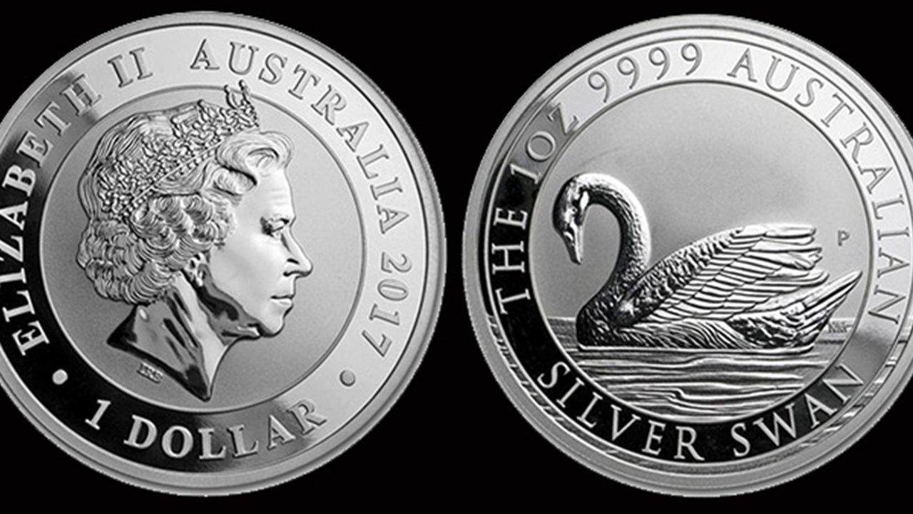 Bullion List - Silver - Perth Mint - 1oz Perth Mint Silver Swan Coin 2017
