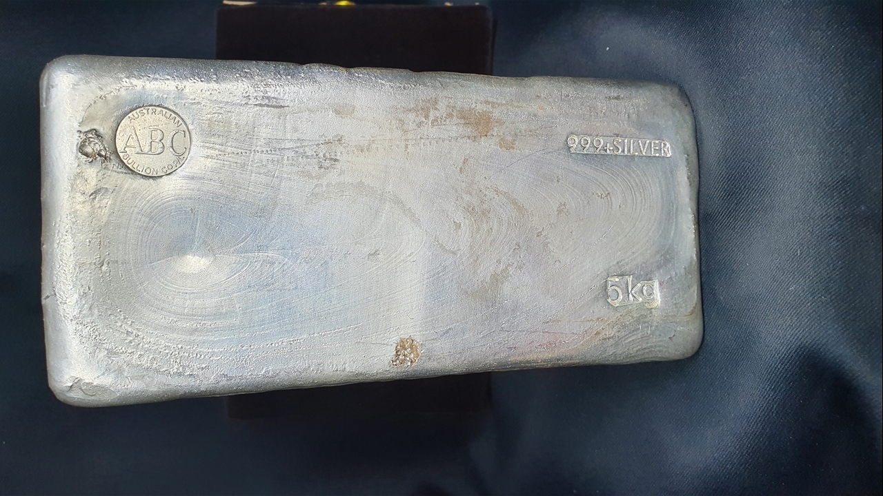 Bullion List - Silver - 5kg ABC Bullion Silver Bar (Trade-In)