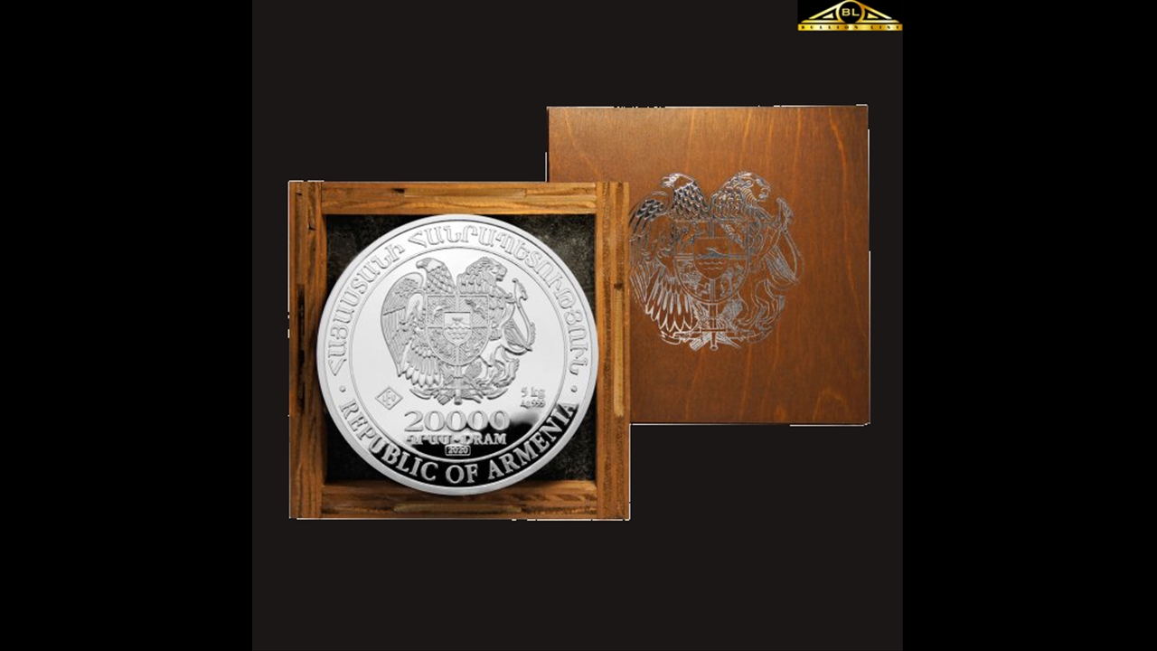 Bullion List - Silver - 5kg Silver Noah's Ark 2014