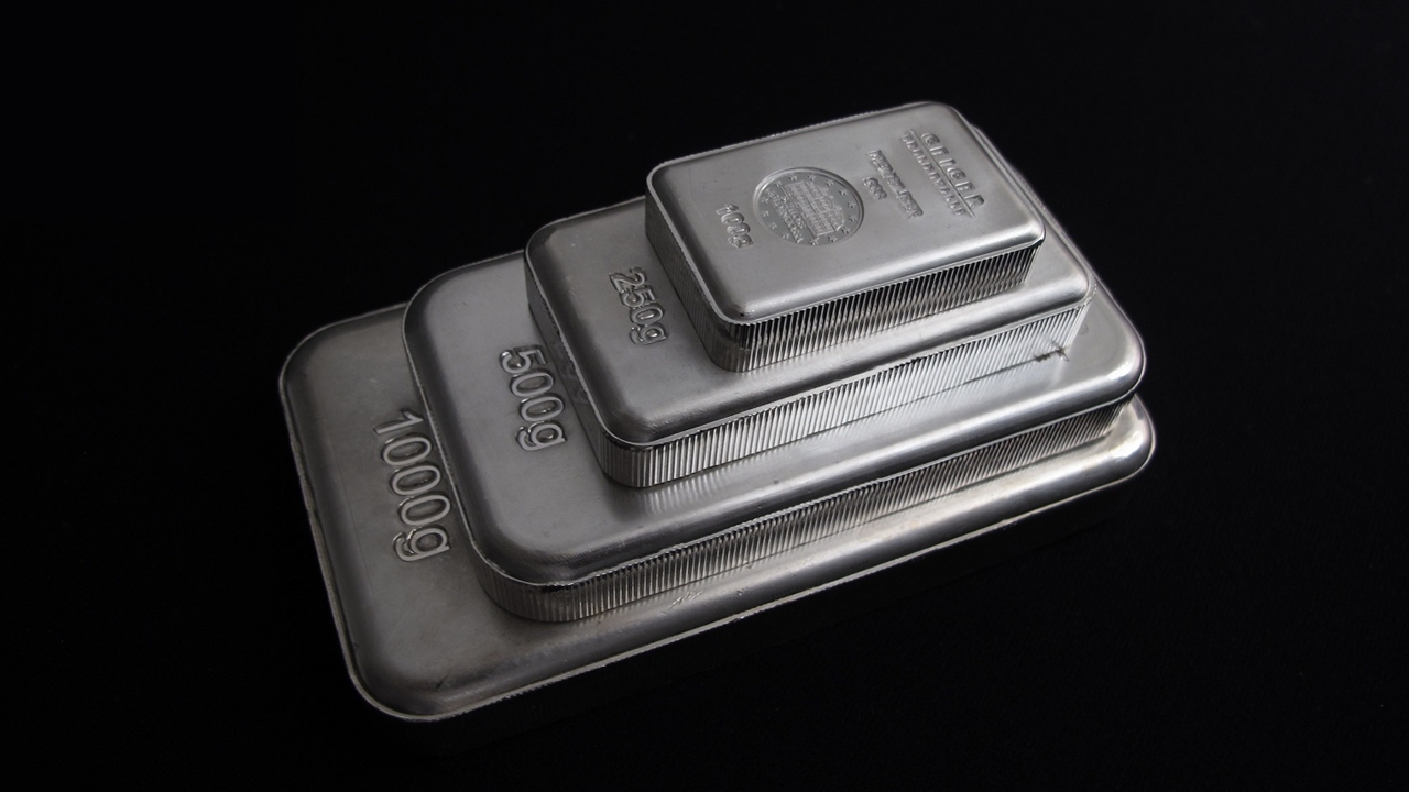 Bullion List - Browse - Silver Bars - 100g Geiger Security Line Silver Bar