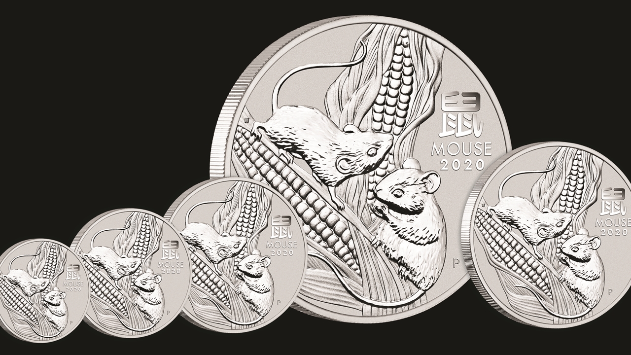 Bullion List - Silver - 10 kg Perth Mint Silver Lunar Mouse 2020