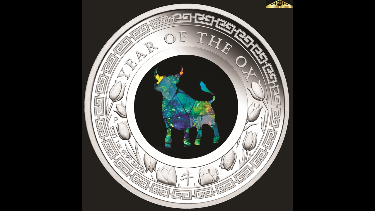 Bullion List - Browse - 1oz PM Silver OX Opal coin 2021
