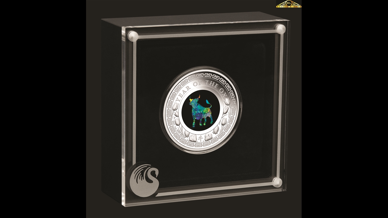 Bullion List - Browse - 1oz PM Silver OX Opal coin 2021