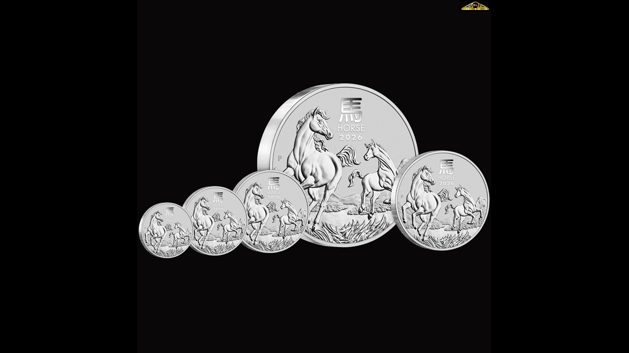 Bullion List - Browse - 2oz Perth Mint Silver Horse Coin 2026