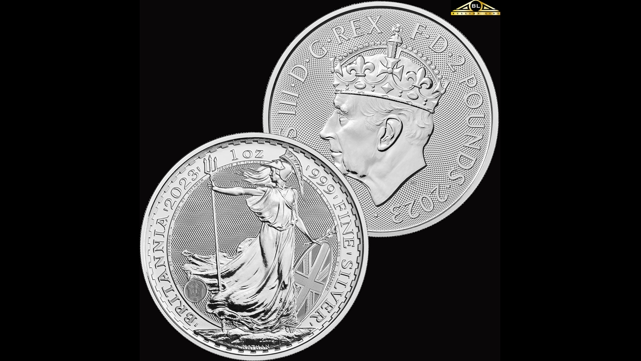 Bullion List - Silver - 1oz Royal Mint Silver Coronation Britannia King ...