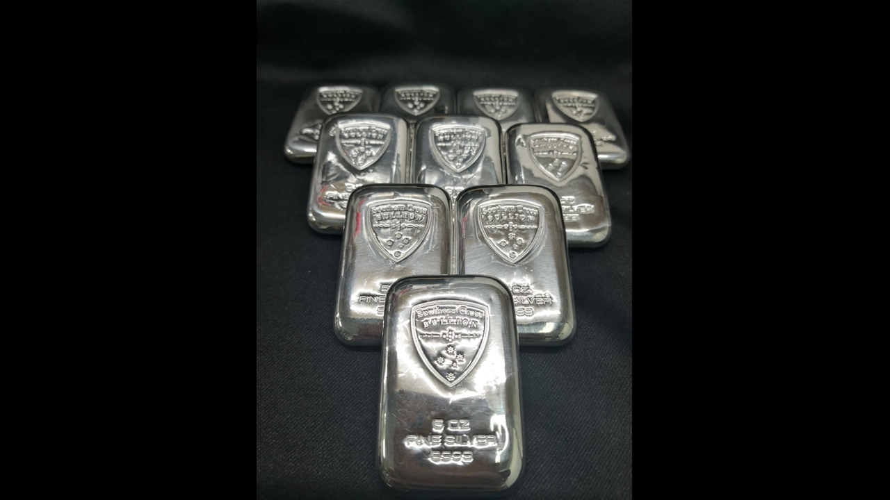 Bullion List - Silver - Southern Cross - 5 oz Southern Cross Bullion ...