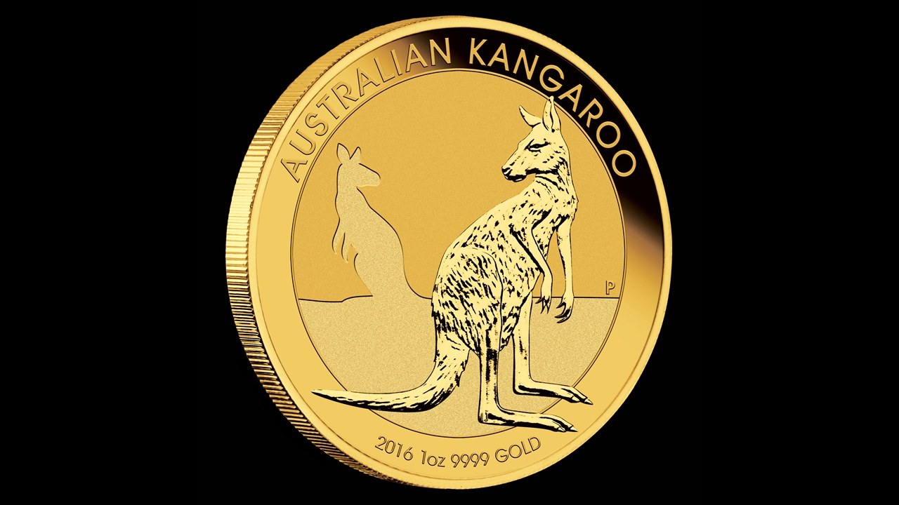 Bullion List - Gold - Perth Mint - 1oz Gold Kangaroo 2016