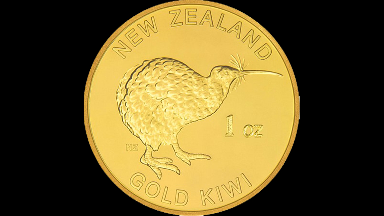 Bullion List - Gold - 1oz New Zealand Mint Gold Kiwi Coin