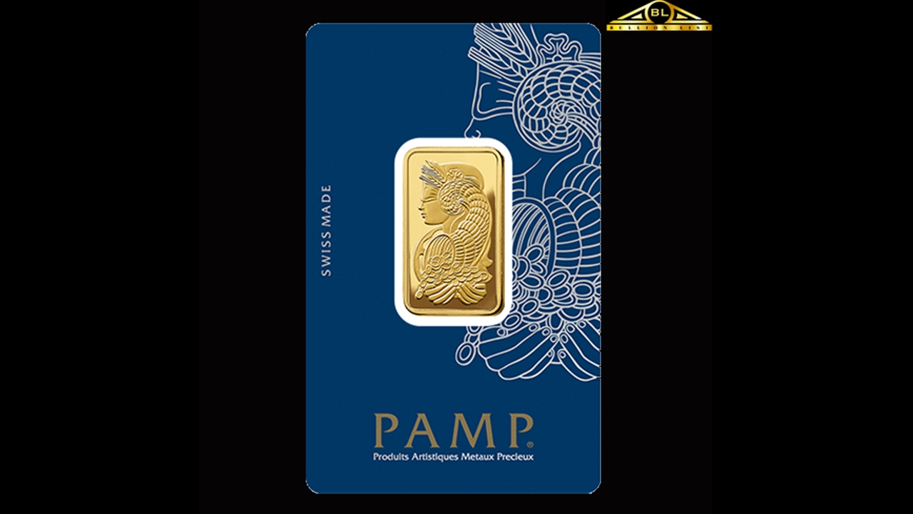 Bullion List - Browse - Gold Bars - 20 g PAMP Gold Minted 'Fortuna'