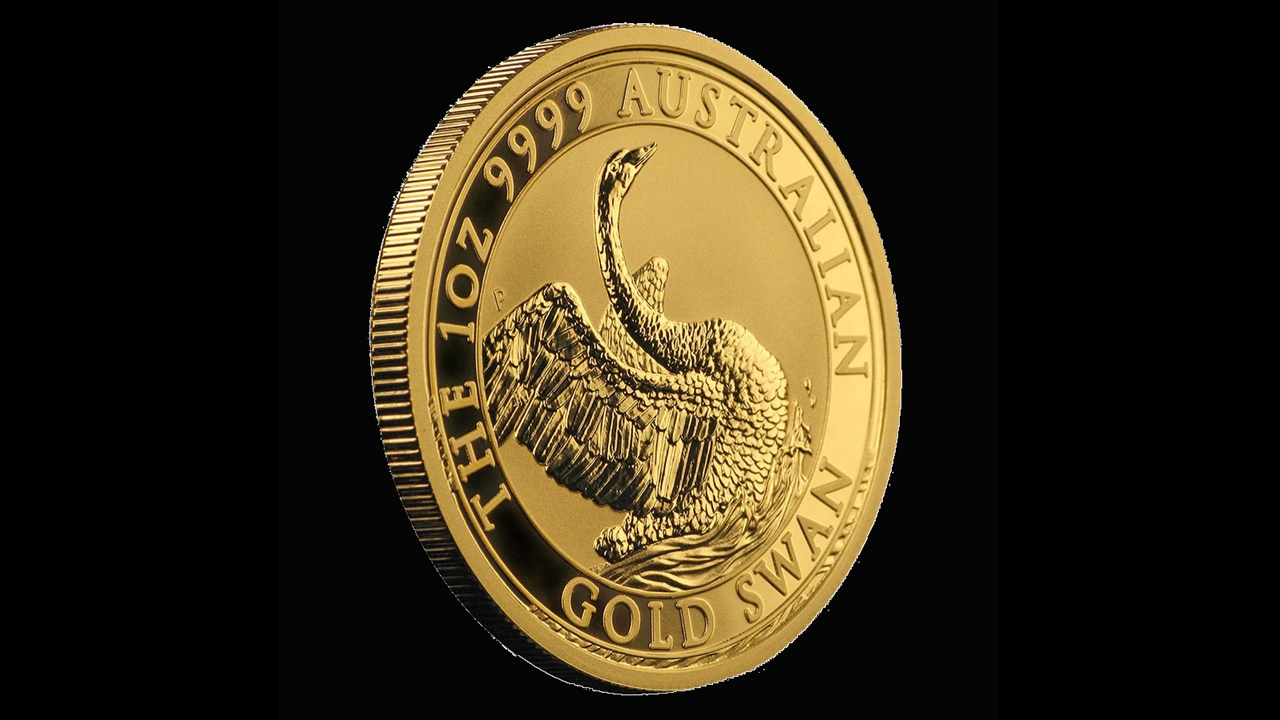 Bullion List - Gold - Perth Mint - 1 oz Perth Mint Gold Swan Coin 2020