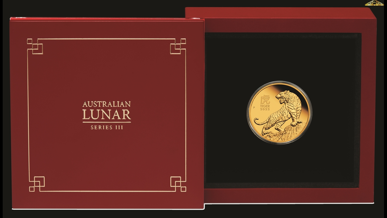 Bullion List - Gold - Perth Mint - 1/4 oz Perth Mint Gold Tiger Proof ...