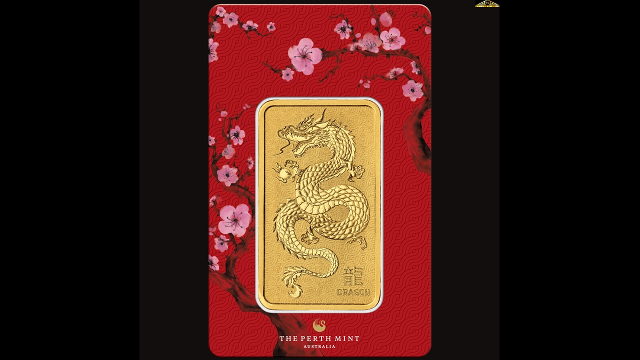 Bullion List - Gold - Perth Mint - 1oz Perth Mint gGld Lunar Minted Bar