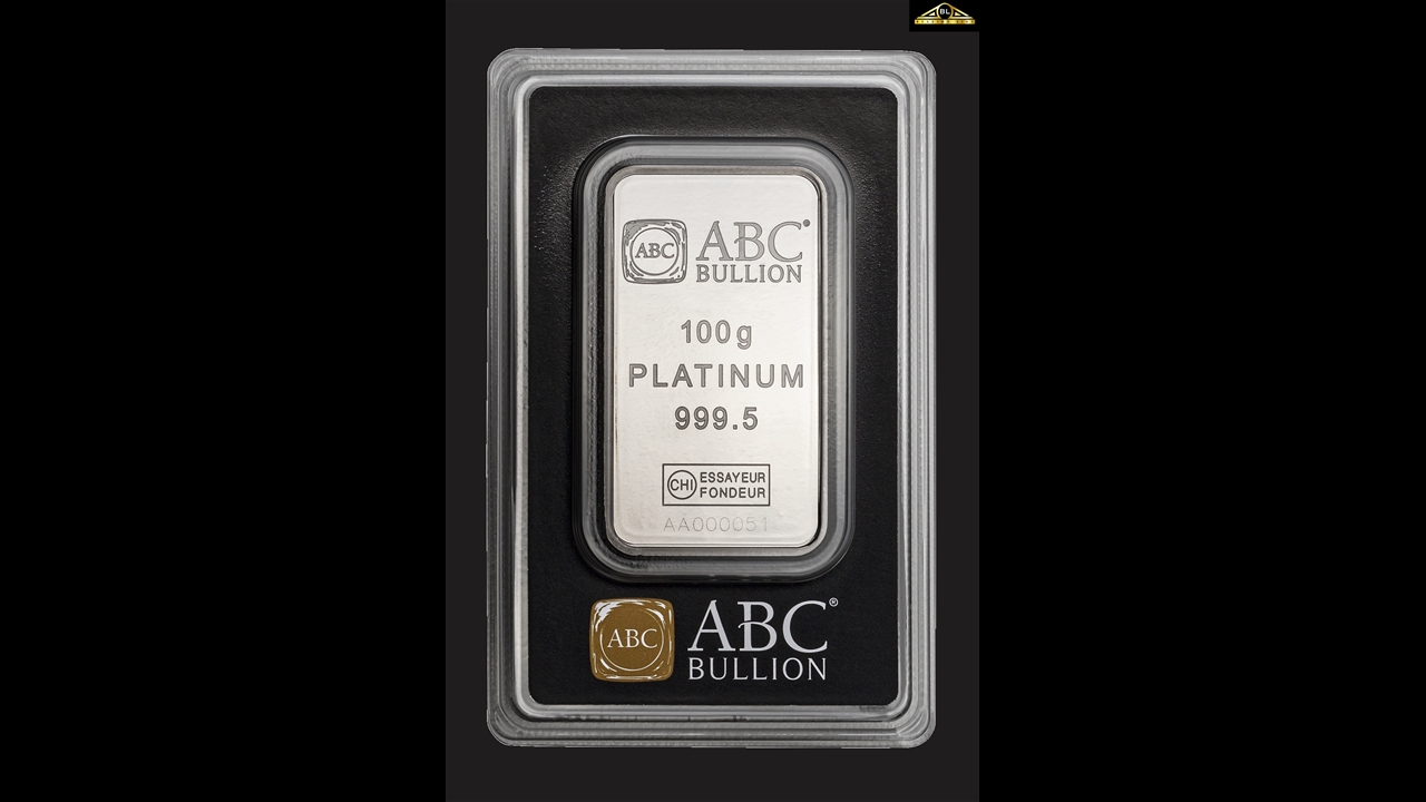 Bullion List - Browse - Platinum - 100g ABC Platinum Minted Tablet