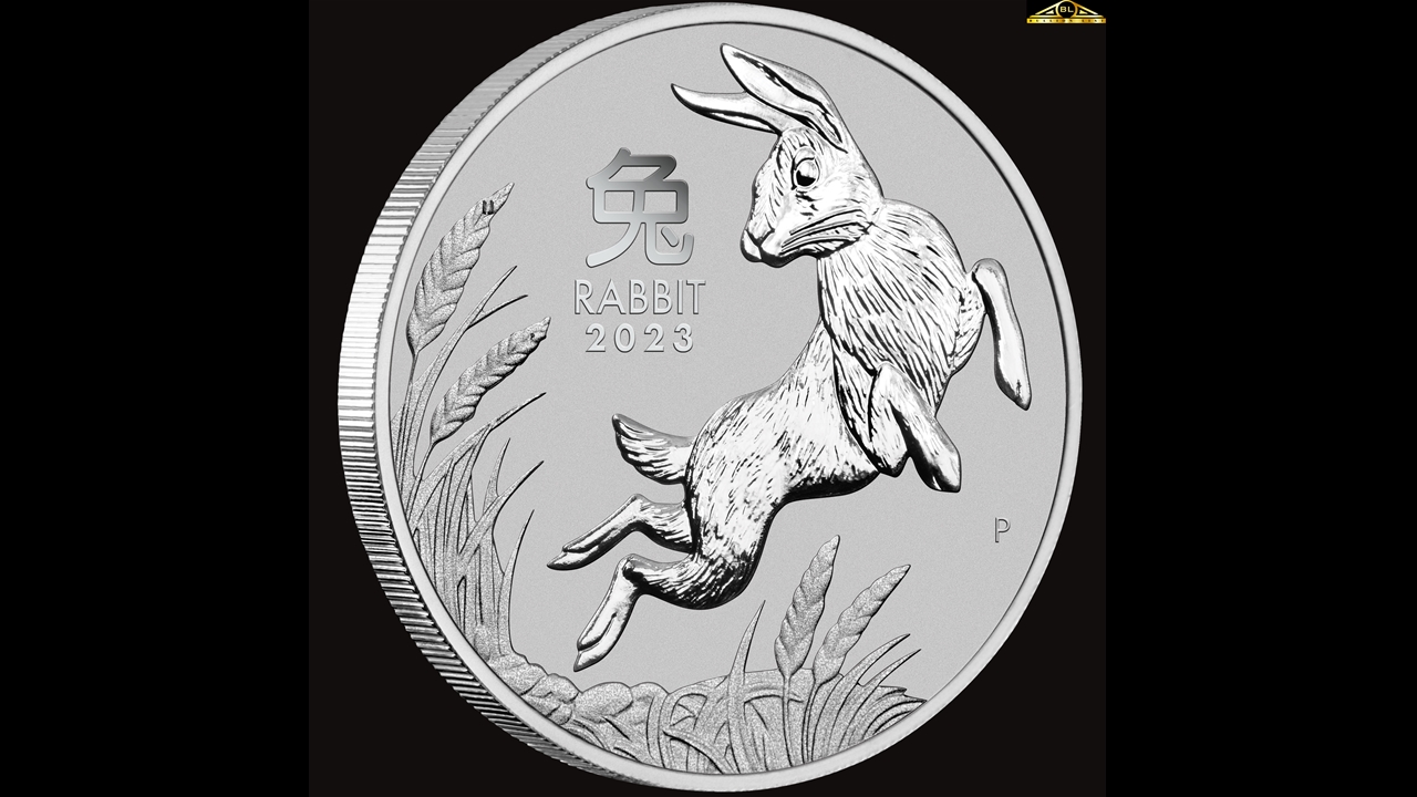 Bullion List - Browse - Platinum - 1oz Perth Mint Platinum Rabbit Coin 2023