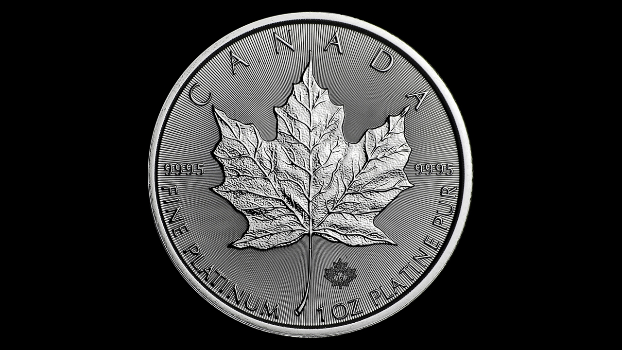 Bullion List - Browse - Platinum - 1oz Royal Canadian Mint Platinum ...