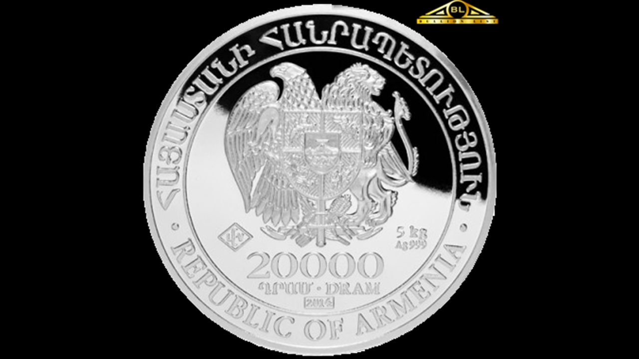 Bullion List - Browse - Silver Coins - 5kg Silver Noah's Ark 2014