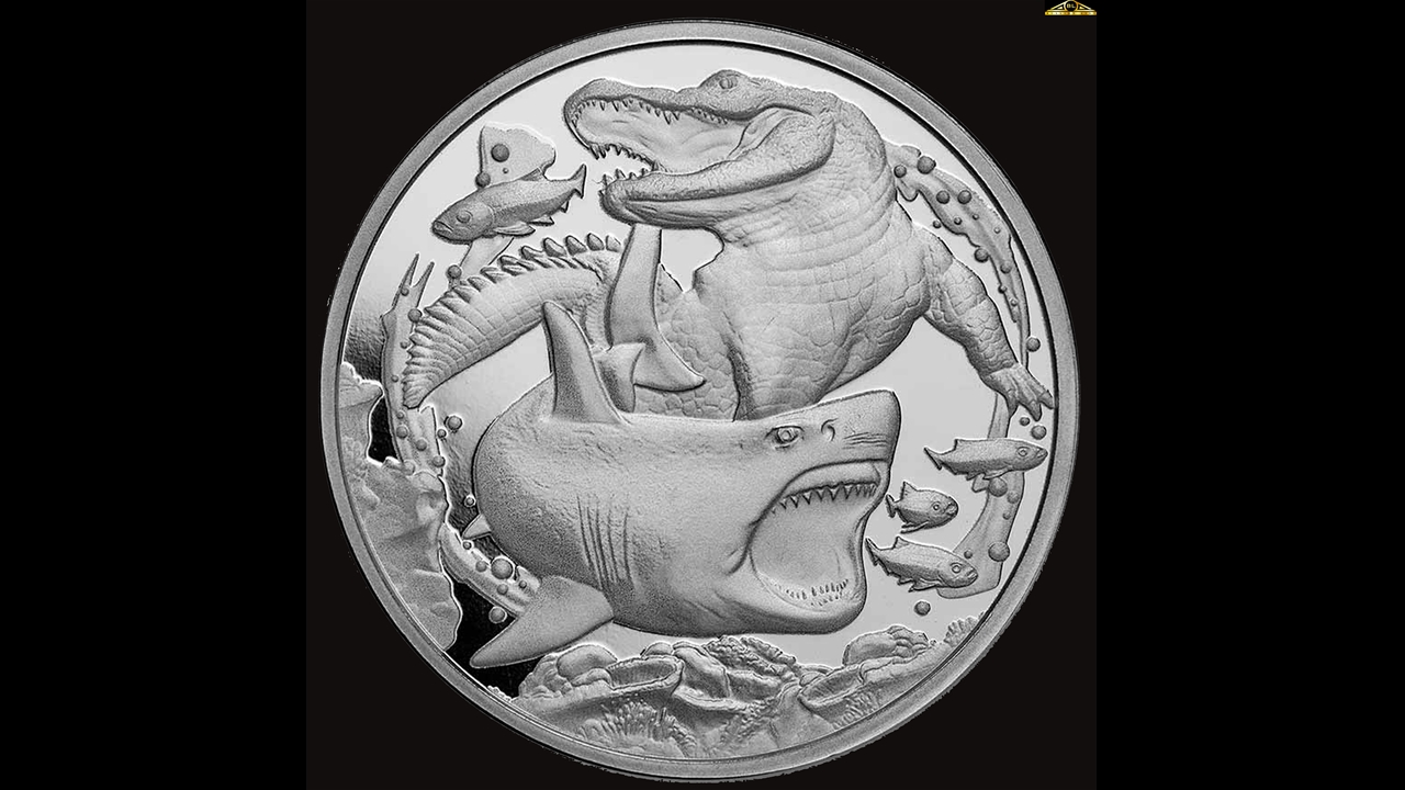 Bullion List - Silver - 1oz Niue 2022 Silver Apex Predators Shark vs ...