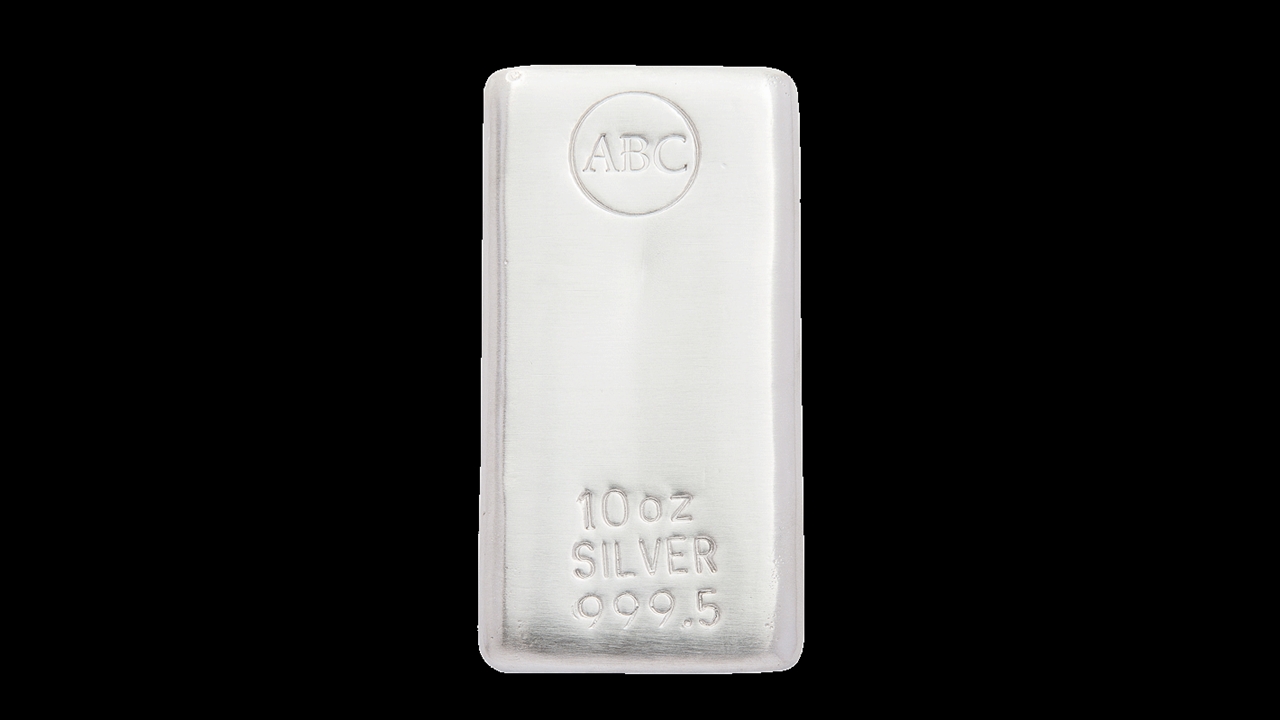 Bullion List - Silver - 10 oz ABC Bullion Silver Cast Bar