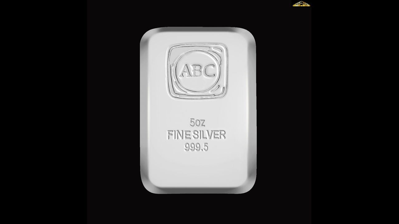 Bullion List - Silver - ABC - 5 oz ABC Bullion Silver Cast Bar