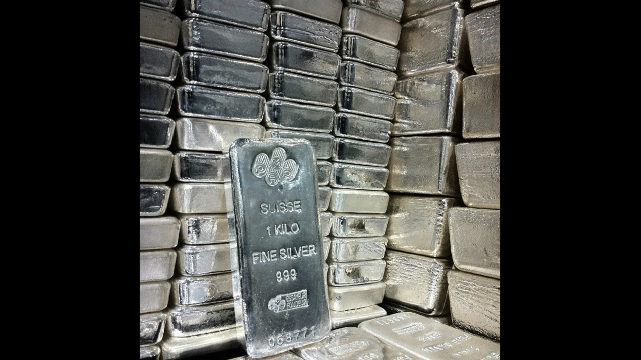 Bullion List - Silver - PAMP - 1kg PAMP Silver Bar 'Cast'