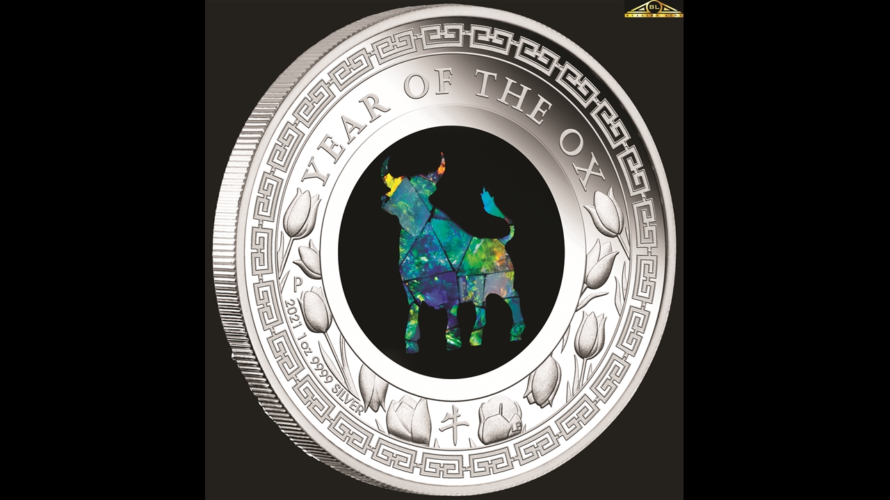 Bullion List - Browse - 1oz PM Silver OX Opal coin 2021