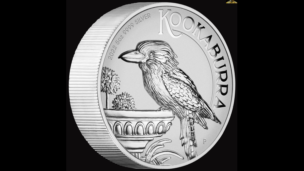 Bullion List - Browse - 5oz Silver Kookaburra Incused Coin 2022