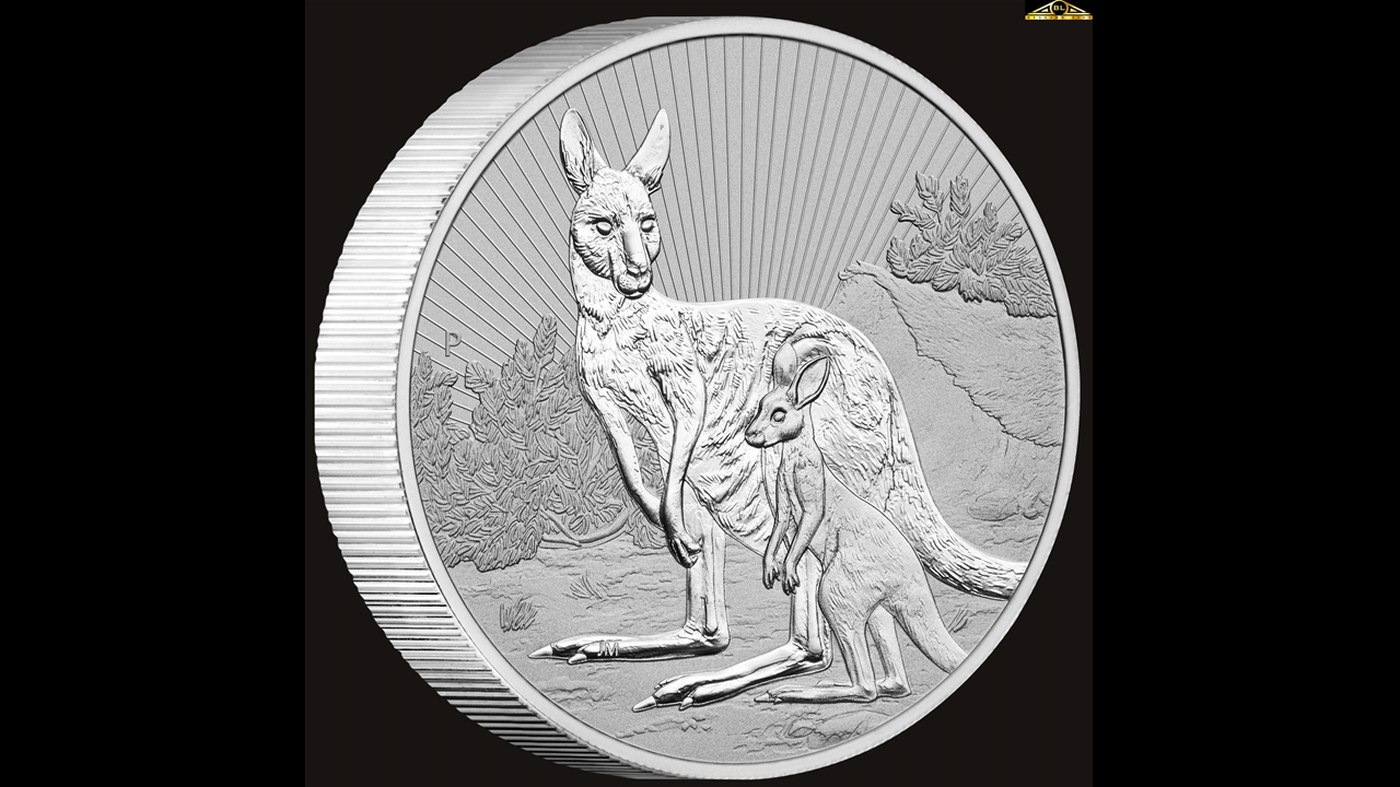 Bullion List - Silver - 2oz Silver Mother & Baby Kangaroo 2023
