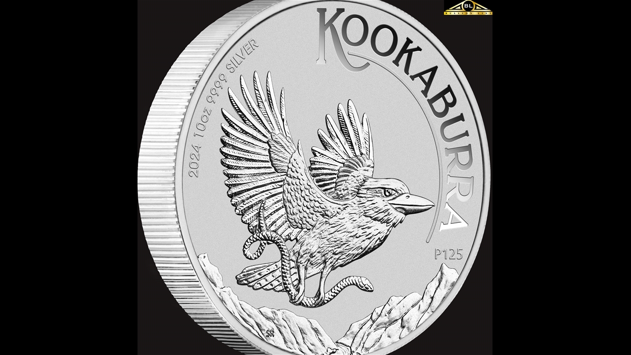 Bullion List - Silver - 10 oz Perth Mint Silver Kookaburra 2024