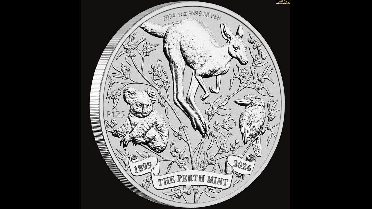 Bullion List - Silver - 1oz Perth Mint Silver 125th Anniversary 2024