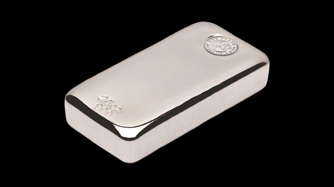 Bullion List - Silver - Perth Mint - 20oz Perth Mint Silver Bar 'Cast ...